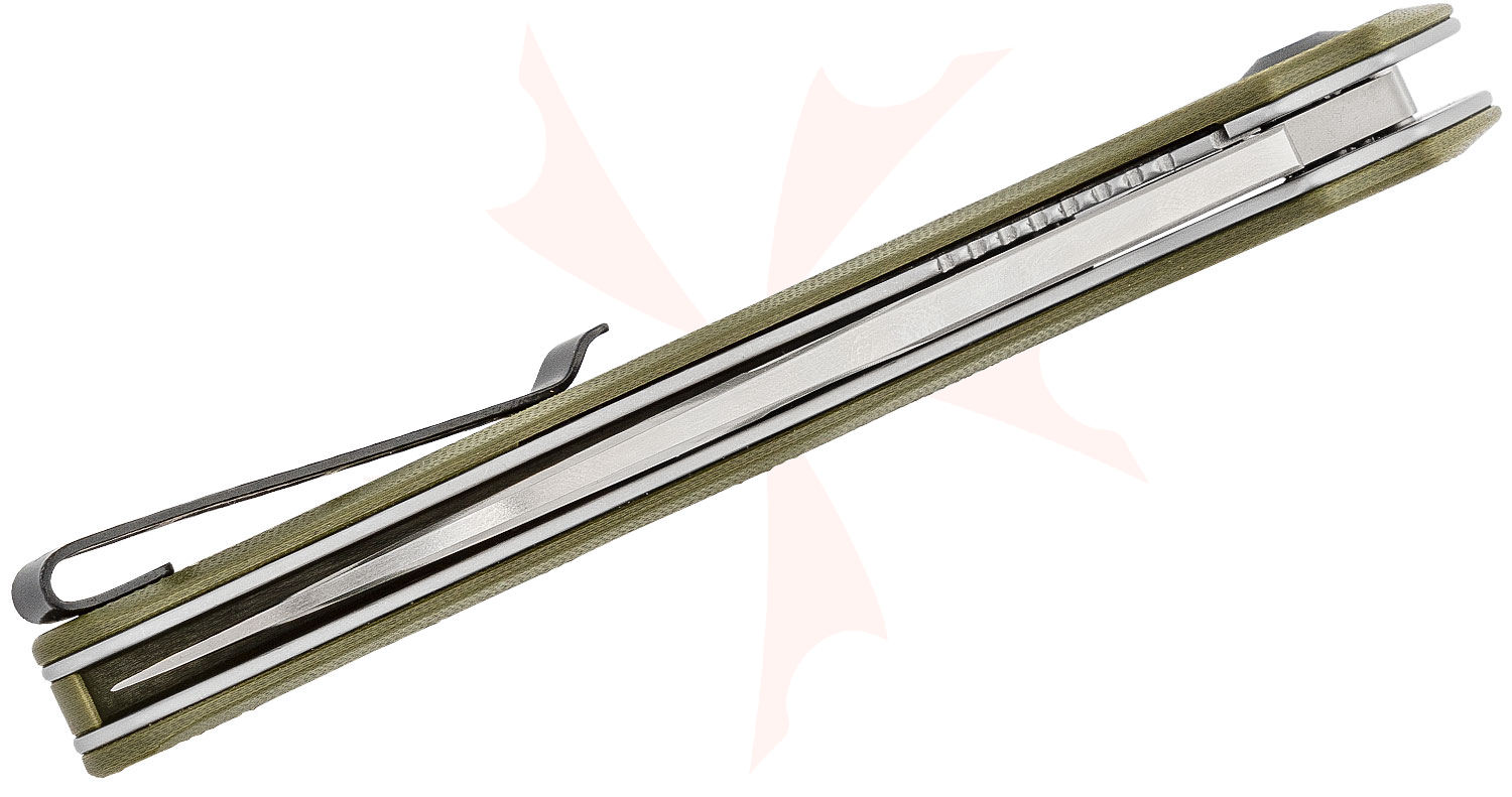 CIVIVI Knives C915A Vexer Flipper Knife 3.96" D2 Satin Spear Point, OD ...