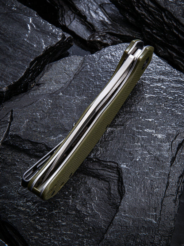 CIVIVI Knives C915A Vexer Flipper Knife 3.96" D2 Satin Spear Point, OD ...