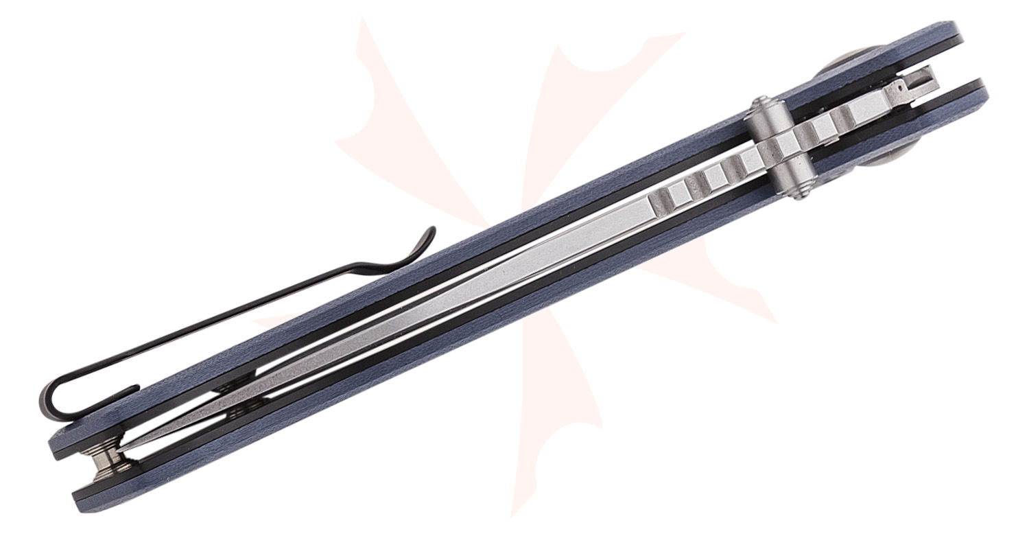 CJRB Cutlery Chord Flipper Knife 3.47" AR-RPM9 Stonewashed Clip Point Blade, Gray G10 Handles ...