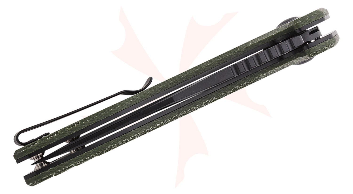 CJRB Cutlery Riff Flipper Knife 3.47" AR-RPM9 Black PVD Clip Point ...