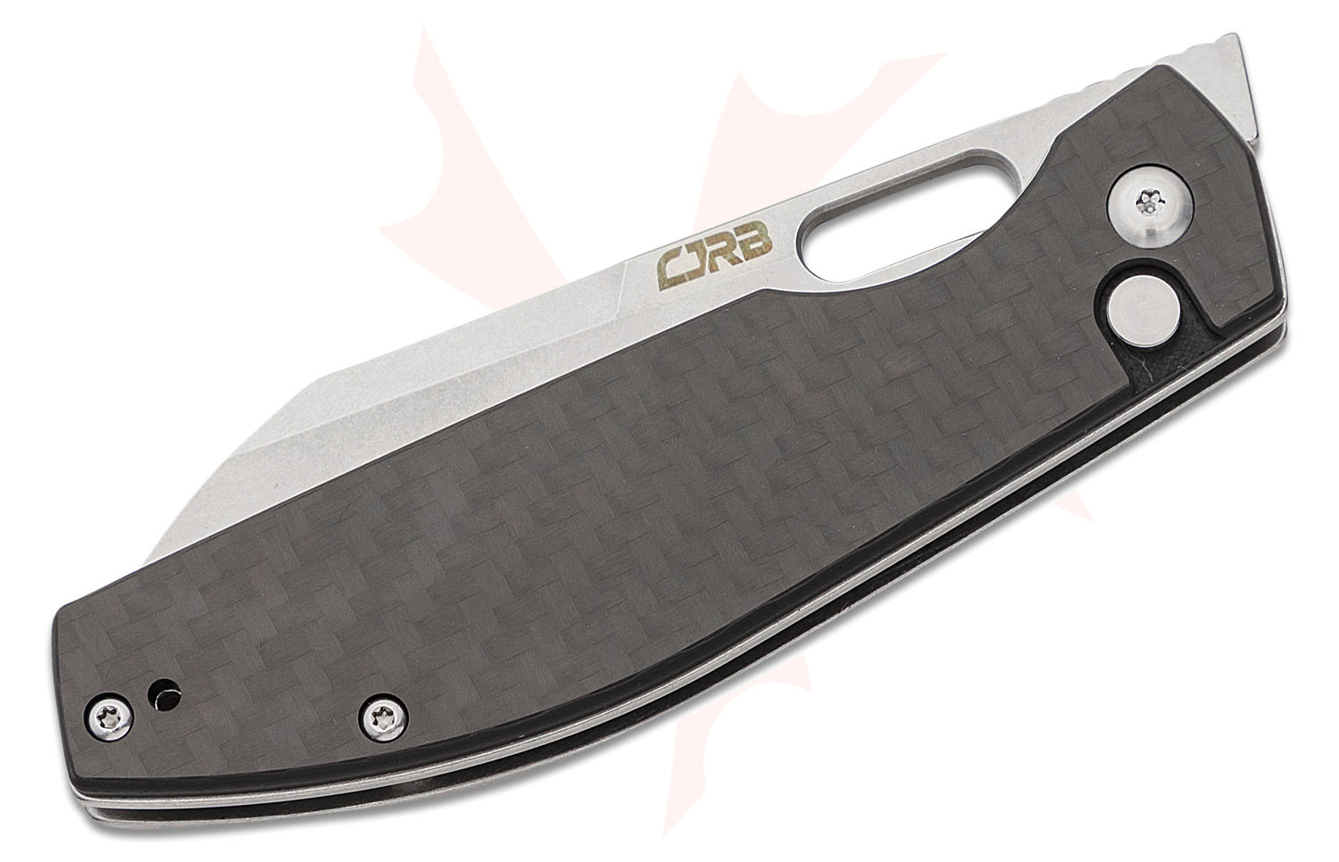 CJRB Cutlery Ekko Button Lock Front Flipper Knife 3.23" AR-RPM9 ...