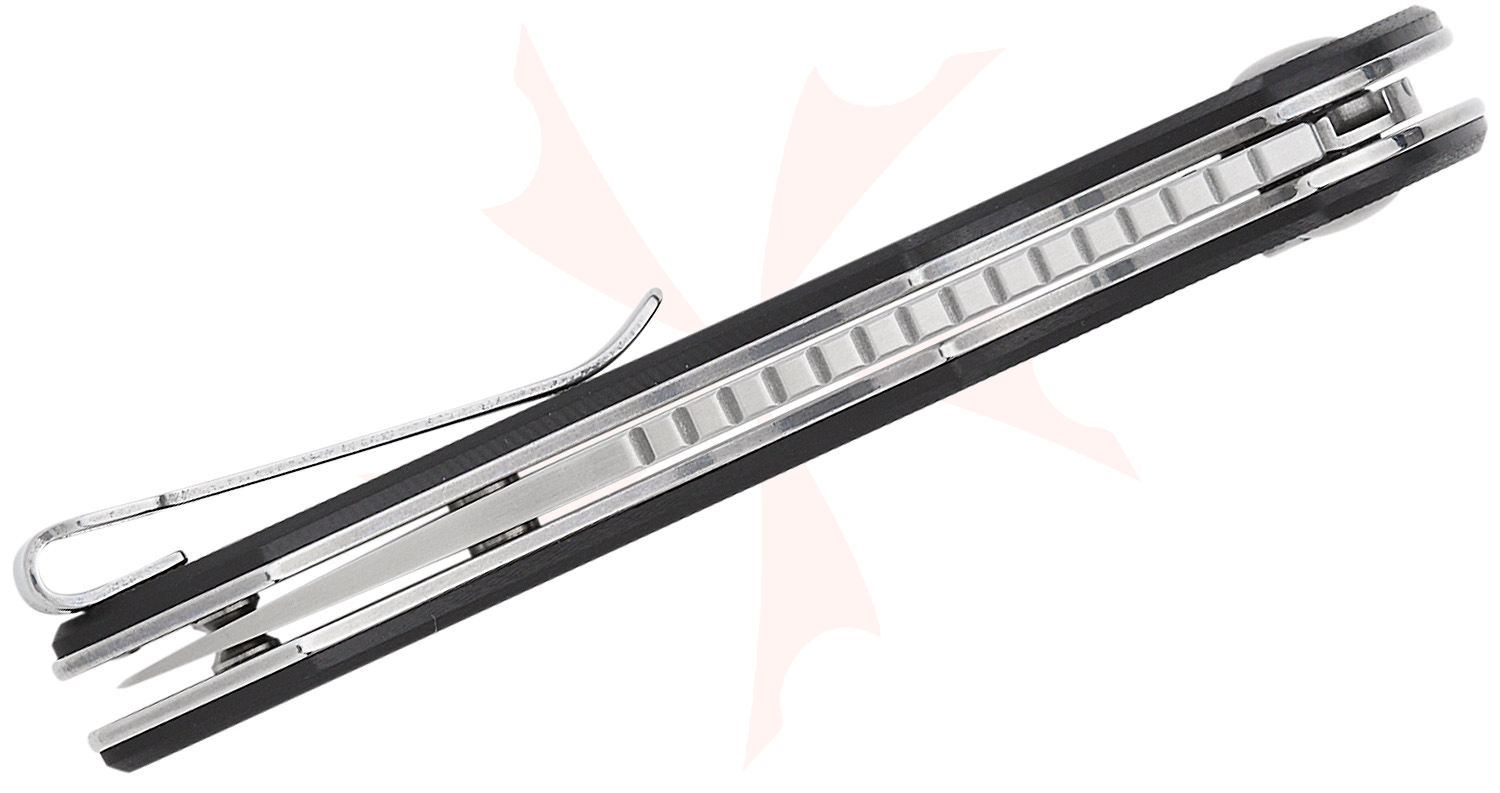 CJRB Cutlery Space Cowboy Button Lock Flipper Knife 3" AR-RPM9 Sand Polished Drop Point Blade ...