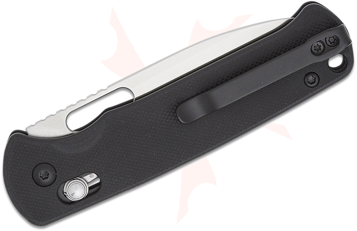 CJRB Cutlery Hectare Crossbar Lock Folding Knife 3.15" AR-RPM9 Sand Polished Drop Point Blade ...