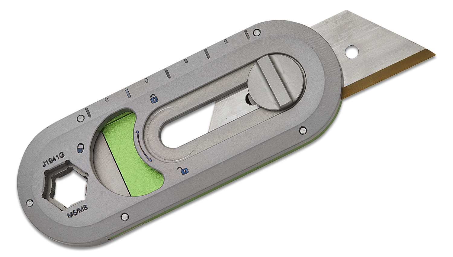 CJRB Cutlery Skytanium Breeze Slide Lock Razor Utility Knife Multi-Tool ...