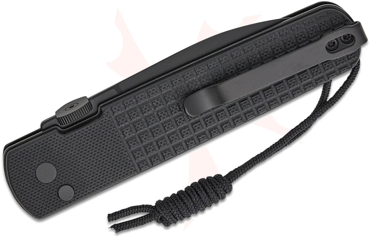 CJRB Cutlery Locust Button Lock Folding Knife 3.15" AR-RPM9 Black PVD ...