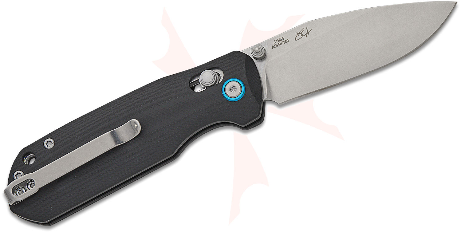 CJRB Cutlery DCA Maximal Crossbar Lock Folding Knife 2.95" AR-RPM9 ...