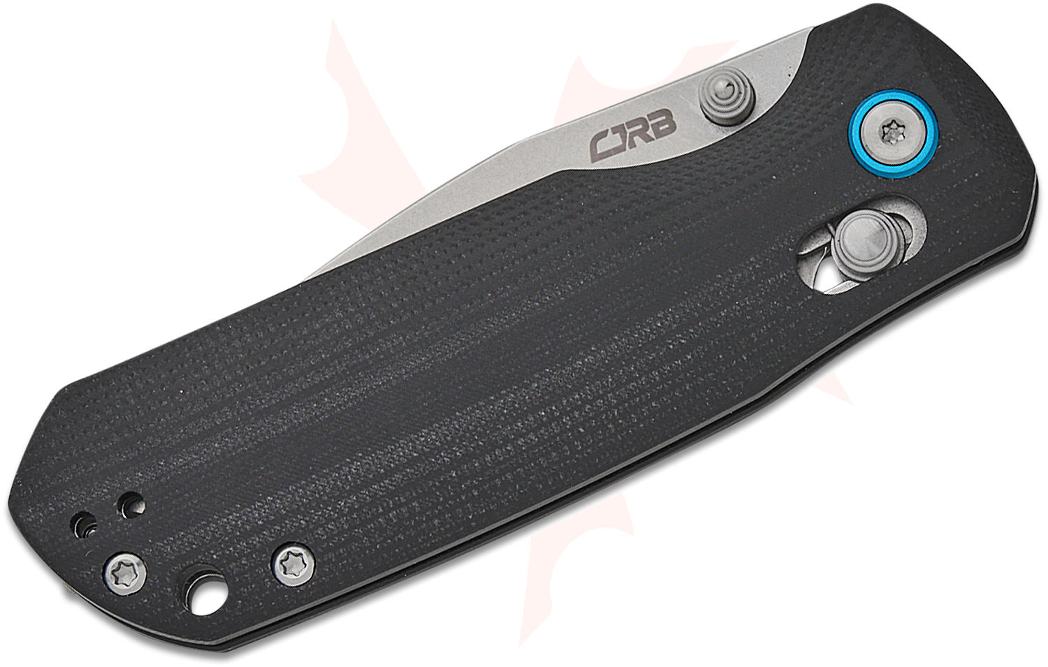 CJRB Cutlery DCA Maximal Crossbar Lock Folding Knife 2.95" AR-RPM9 Stonewashed Drop Point Blade ...