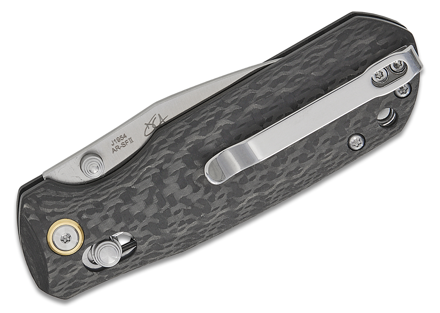 CJRB Cutlery DCA Maximal Crossbar Lock Folding Knife 2.95" AR-SFII Sand ...