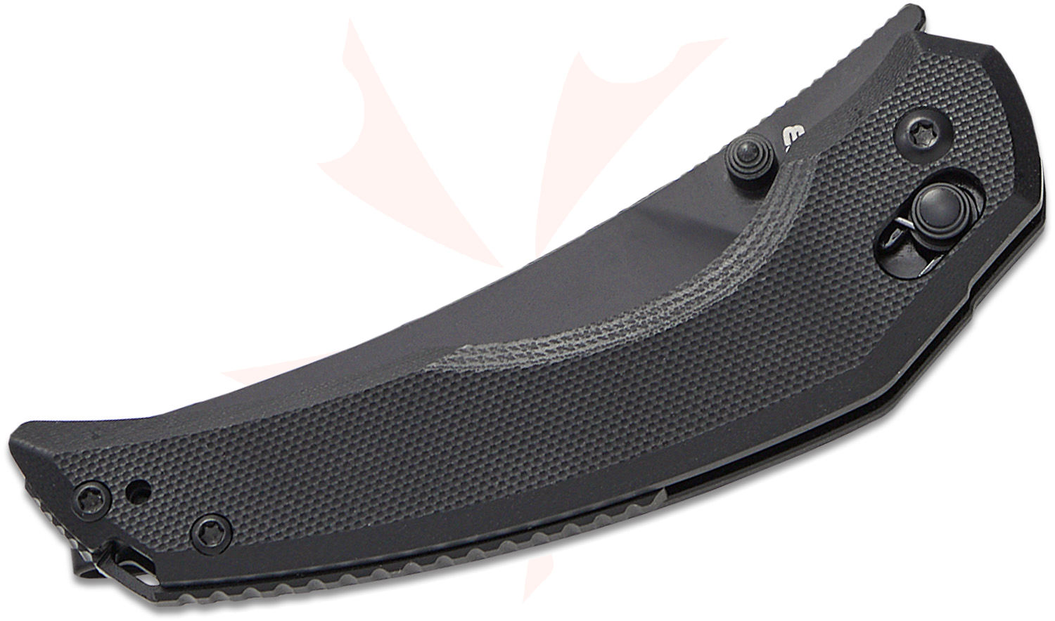 CJRB Cutlery Dusty Rhodes Nanner Crossbar Lock Front Flipper Knife 3.23 ...