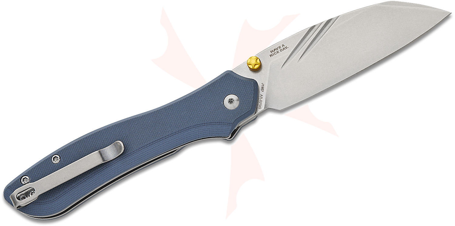 CJRB Cutlery Fugly Front Flipper Knife 3.54" AR-RPM9 Stonewashed ...