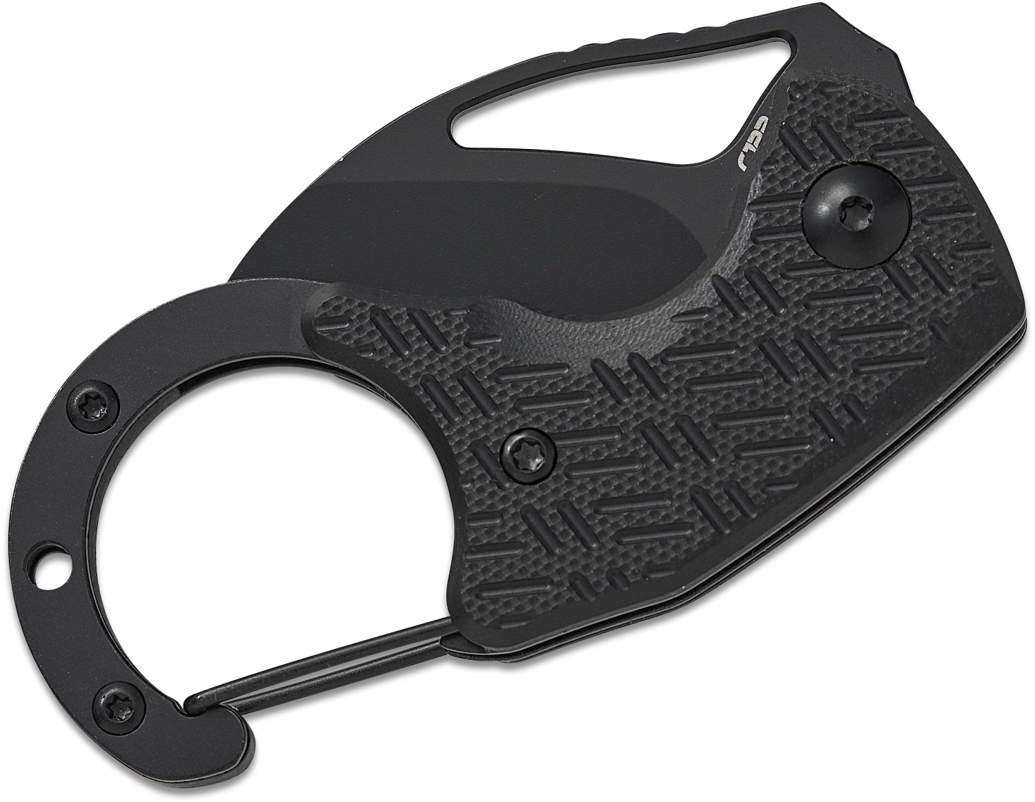 CJRB Cutlery Anansi Carabiner Folding Knife 1.61" AR-RPM9 Black PVD ...
