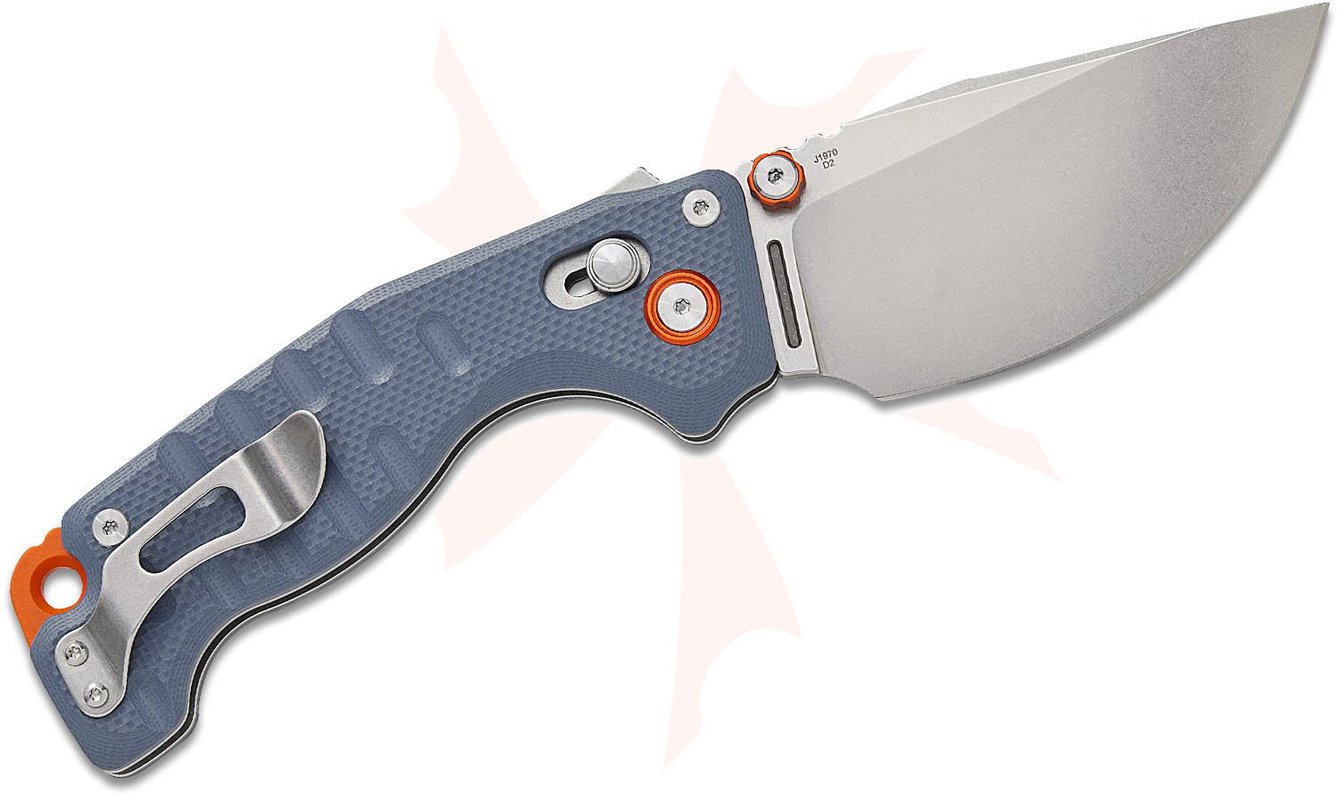CJRB Cutlery Doubletap Recoil-Lock V2 Folding Knife 3.86" D2 Stonewash ...