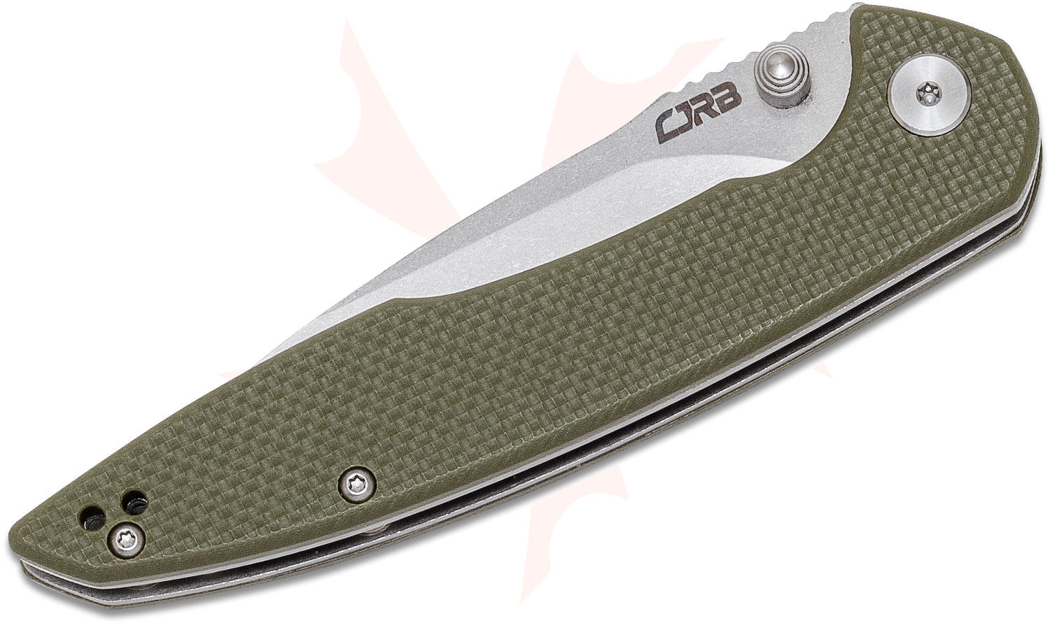 CJRB Cutlery Centros Folding Knife 3.54" D2 Stonewashed Drop Point ...