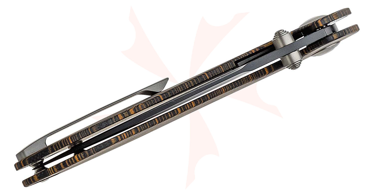 CJRB Cutlery Scoria Flipper Knife 3.48" AR-RPM9 Black Drop Point Blade ...