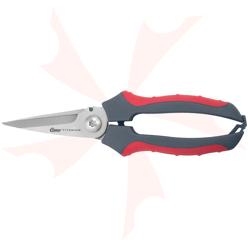 Clauss 8" Titanium Bonded® Snip With Integrated Wire Cutter ...