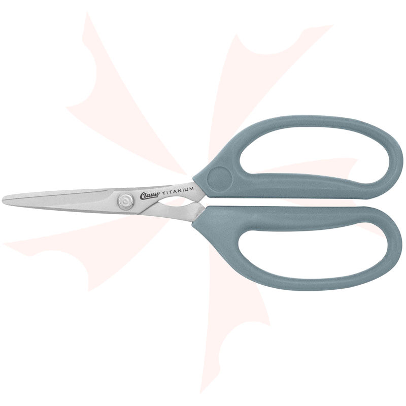 Clauss 6" Titanium Bonded® Flex Bow Scissor Straight - KnifeCenter - 18084