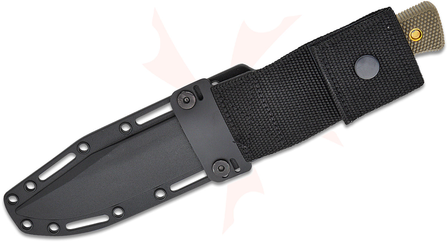 Cold Steel 49LCK-DEBK SRK Survival Rescue Knife 6" Black SK-5 Blade ...