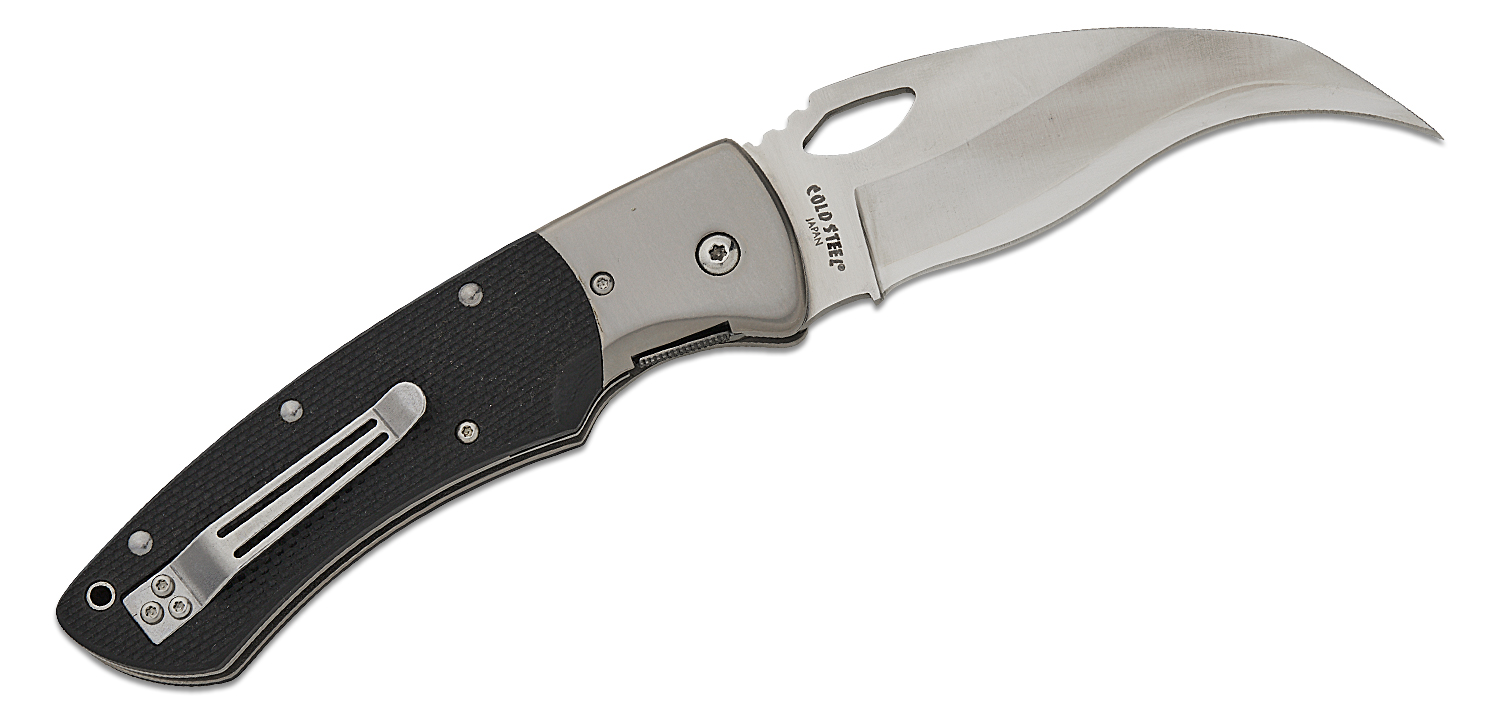Cold Steel Custom Series Vintage Black Talon Folding Knife 4" VG-1 San ...