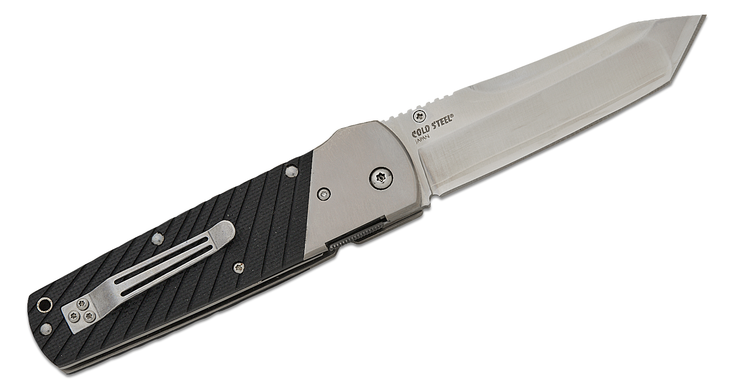 Cold Steel Custom Series Vintage Hatamoto Folding Knife 4" VG-1 San Mai ...