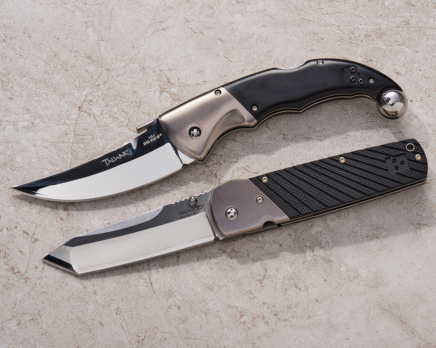 Cold Steel Custom Series Vintage Talwar Folding Knife 3.75" VG-1 San ...