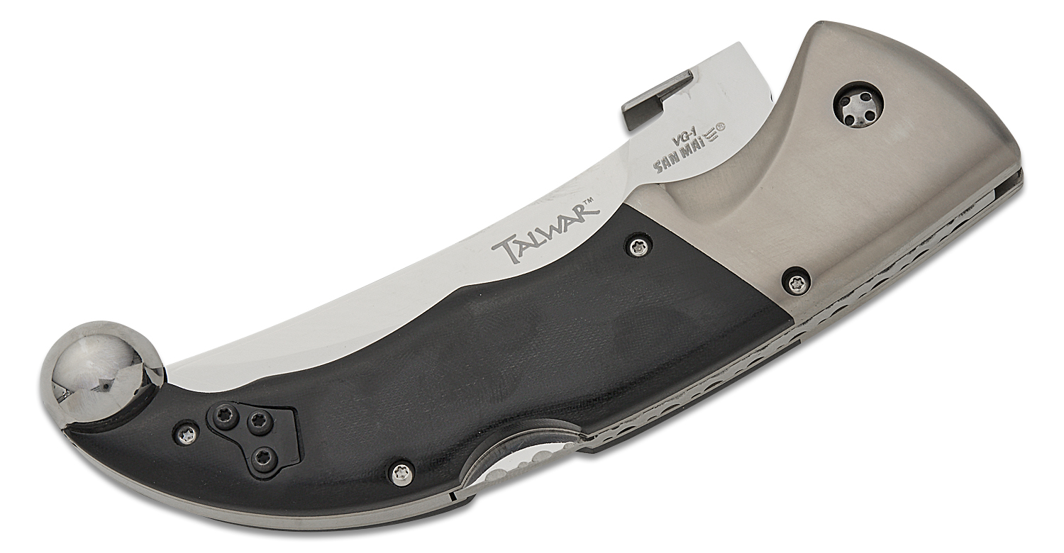 Cold Steel Custom Series Vintage Talwar Folding Knife 3.75" VG-1 San ...