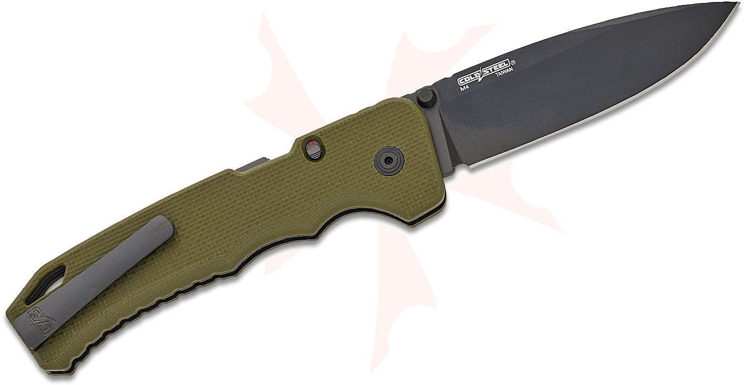 Cold Steel Swift III ATLAS Lock Assisted Folding Knife 4" CPM-M4 Black ...