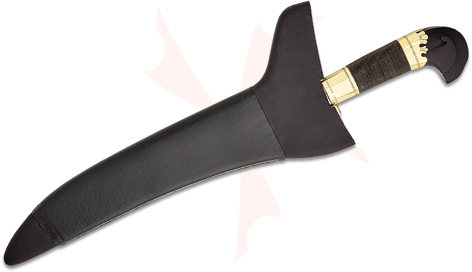 Cold Steel Kris Dagger 18" Overall, 1060 Carbon Steel Double Edge Blade ...