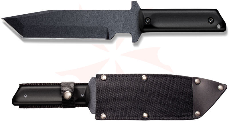 Cold Steel GI Tanto Fixed 7" Carbon Steel Blade, Cordura Sheath ...