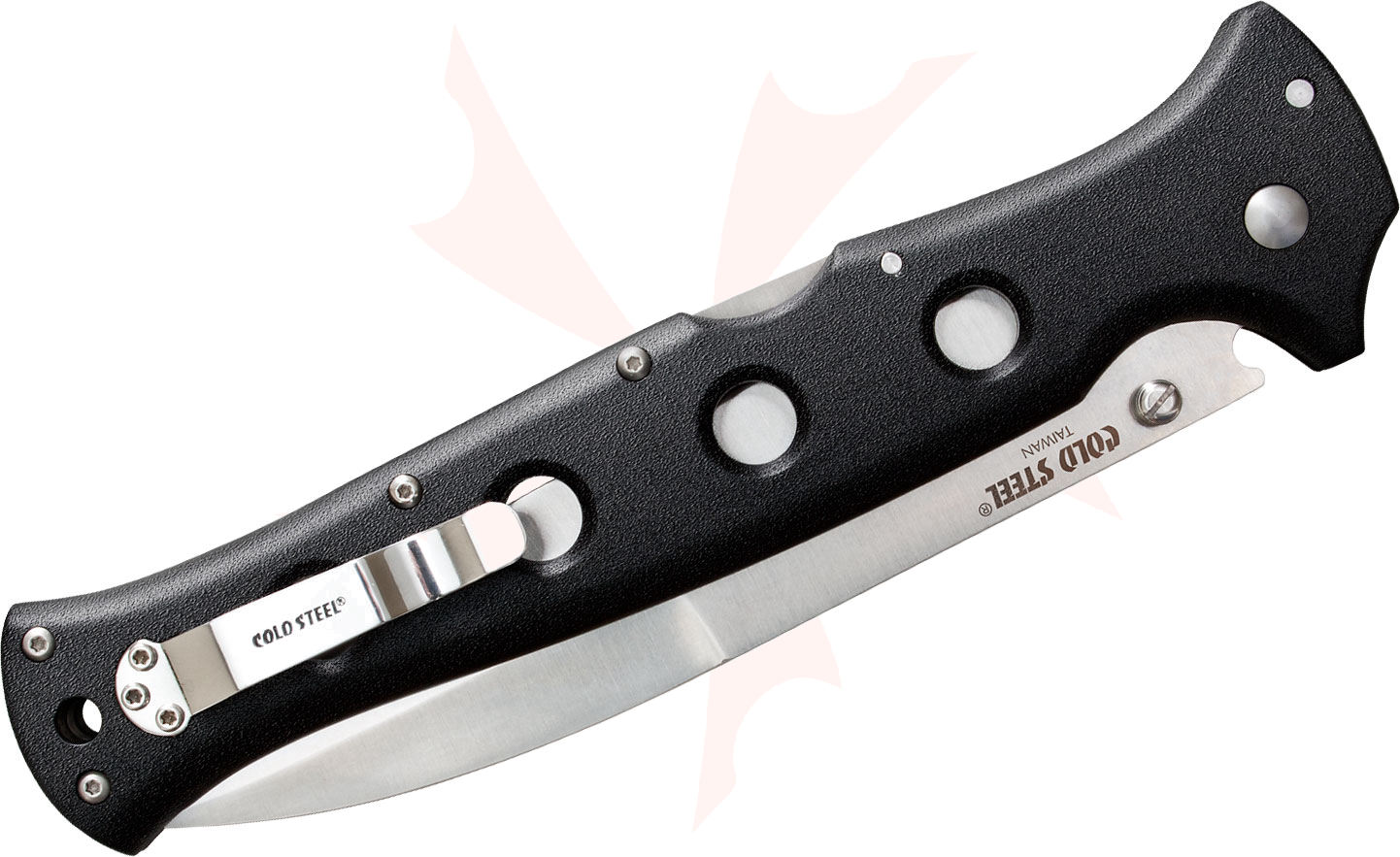Cold Steel 10AXC Counter Point XL Folding Knife 6" Plain Blade, Griv-Ex ...