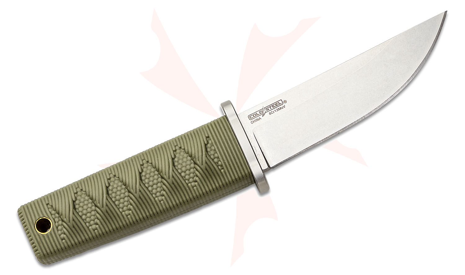 Cold Steel 17DB-ODSW Kyoto II Boot Knife Fixed 3.50" Stonewashed ...
