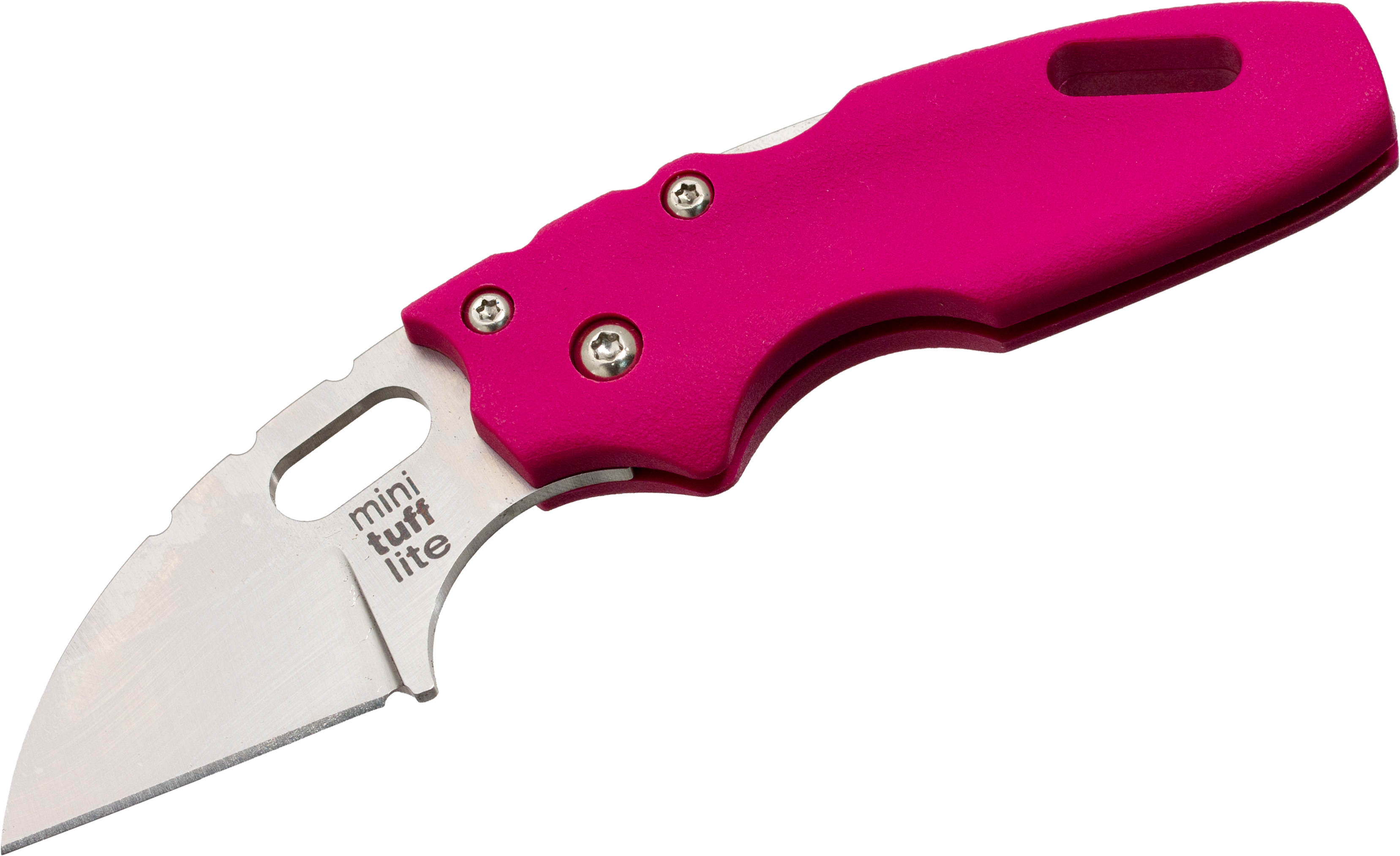 Cold Steel 20MTP Mini Tuff Folding Knife 2" Plain Blade, Pink Grivory ...