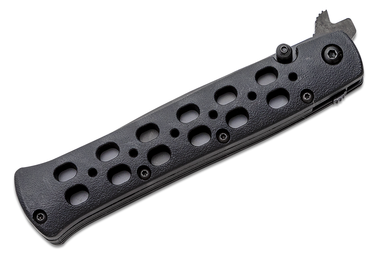 Cold Steel 26SP-BKBK Ti-Lite Flipper Knife 4" Black Plain Blade, Black ...