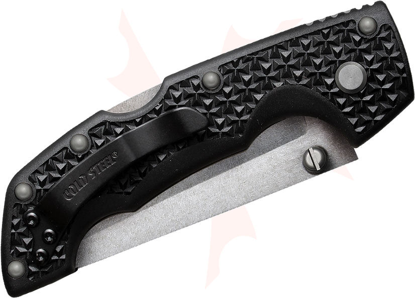 Cold Steel 29TMT Medium Voyager 3" Stonewash Plain Tanto Blade, Grivory ...