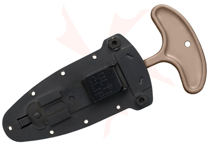Cold Steel 36ME Drop Forged Push Dagger Fixed 4" 52100 Carbon Tan ...