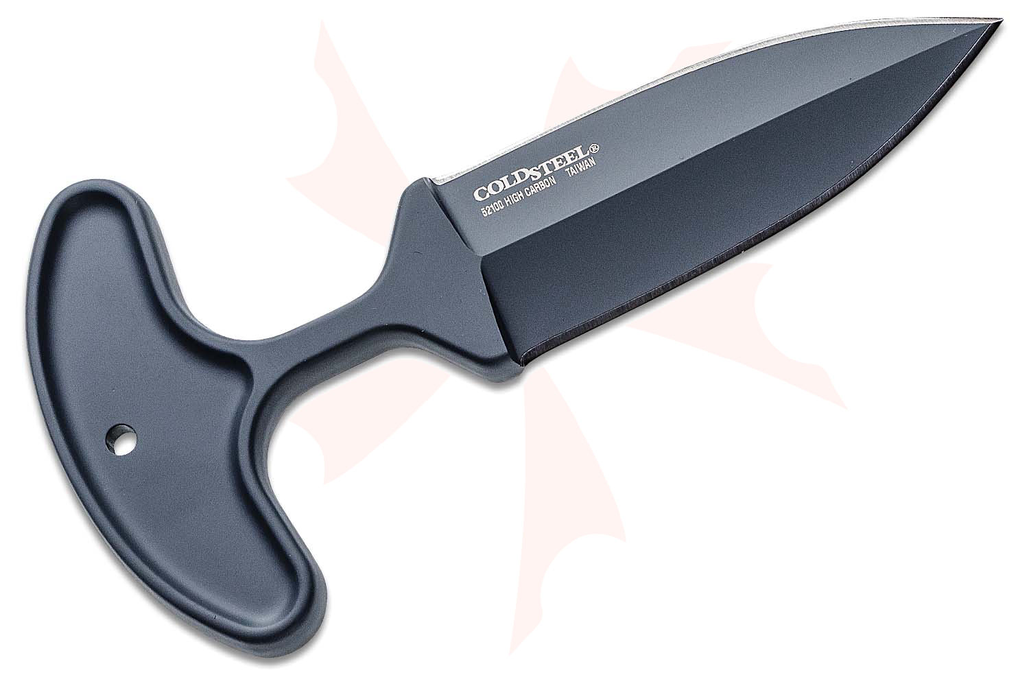 Cold Steel 36MJ Drop Forged Push Dagger Knife 4" Gray Teflon 52100 ...