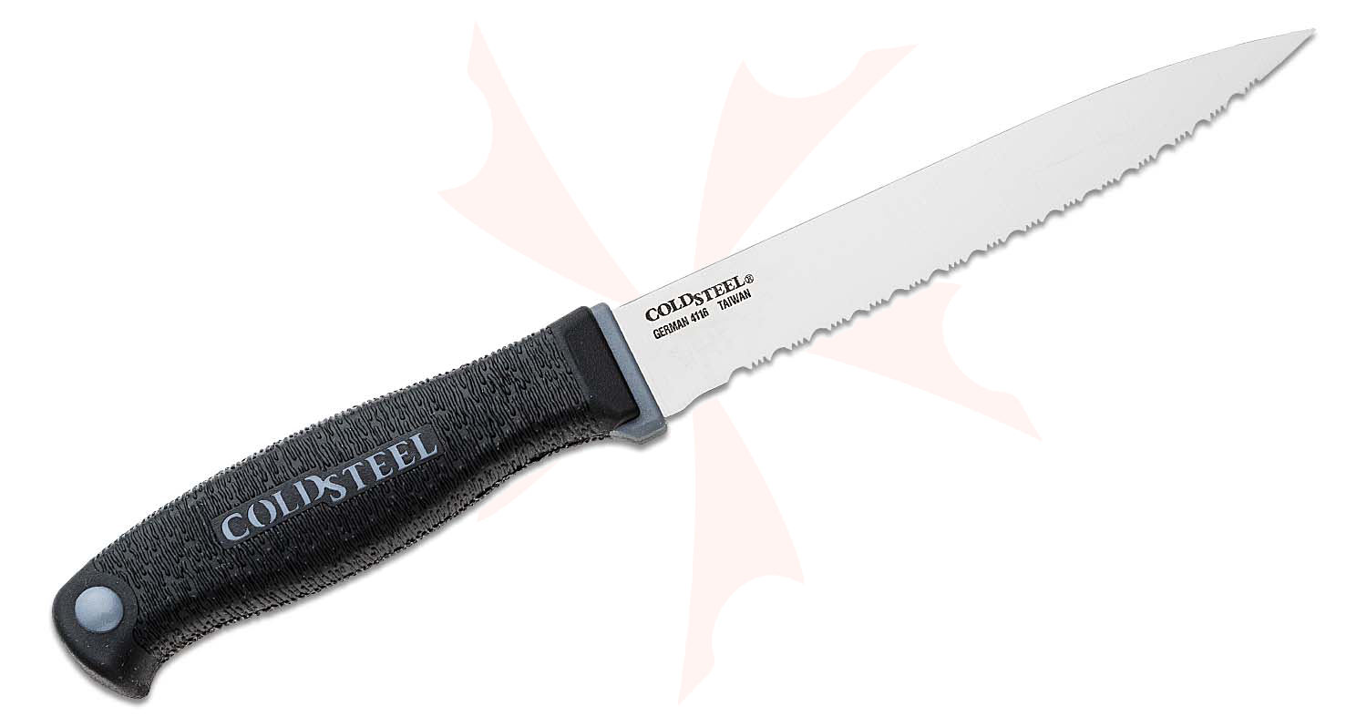 Cold Steel 59KSSZ Kitchen Classic Steak Knife 4.625" Blade, Kray-Ex ...