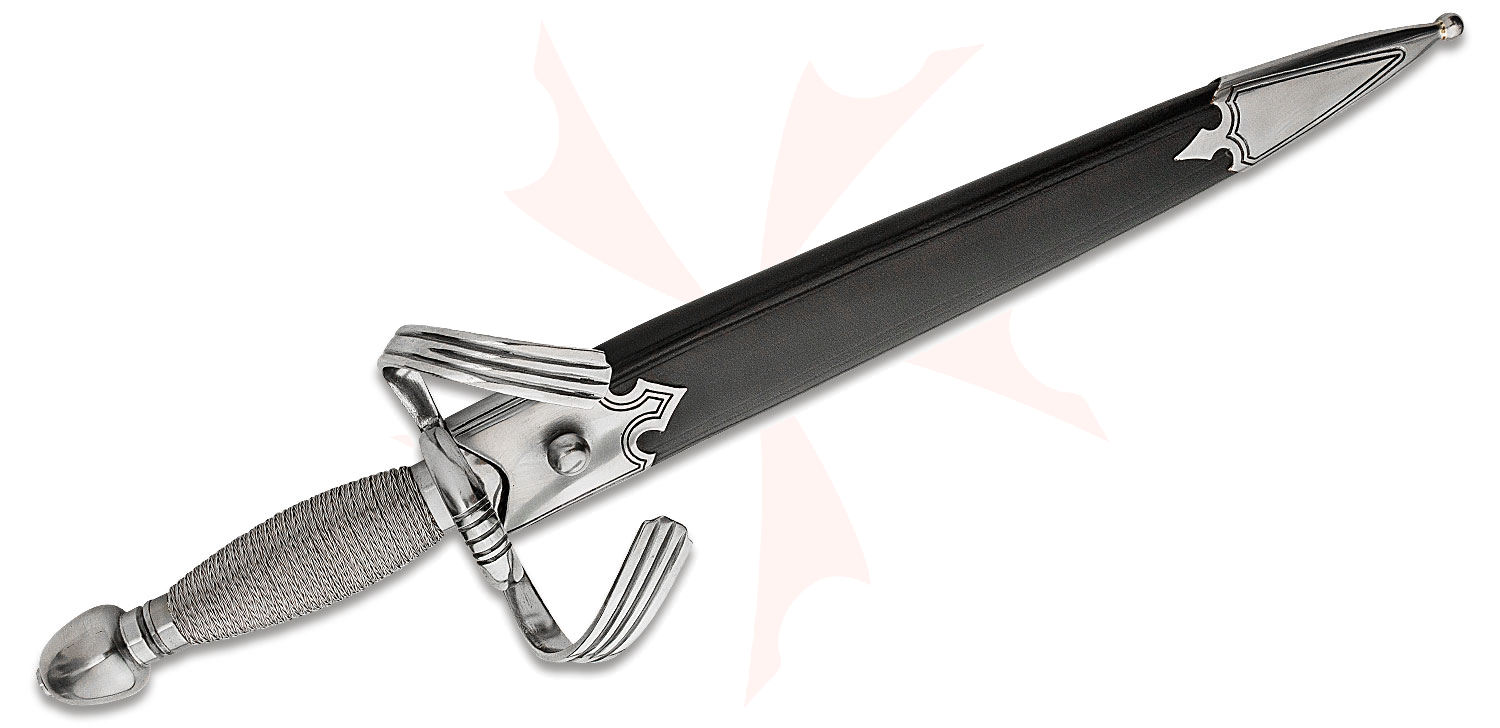 Cold Steel Poniard 88EKA Large Parrying Dagger 13" Carbon Steel Double ...