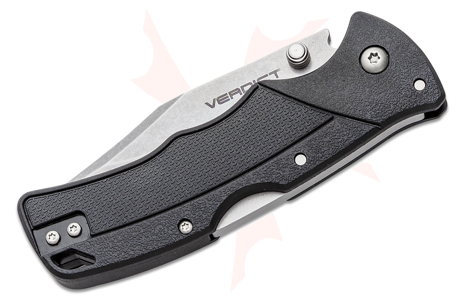 Cold Steel Verdict Folding Knife 3" 4116 Stonewashed Clip Point Blade ...