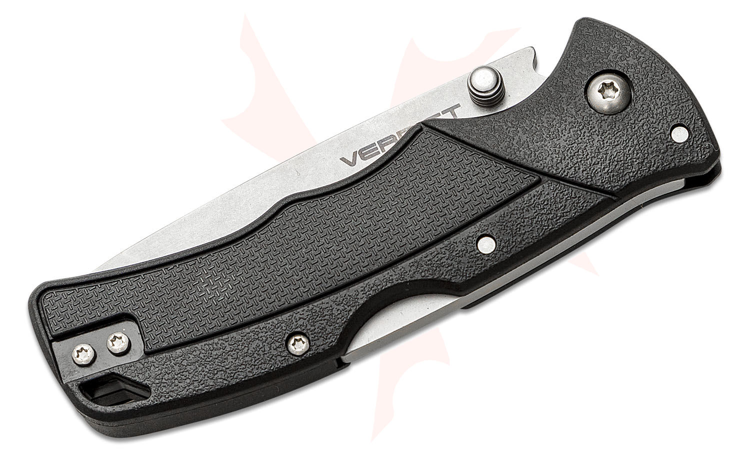 Cold Steel Verdict Folding Knife 3" 4116 Stonewashed Tanto Blade, Black ...