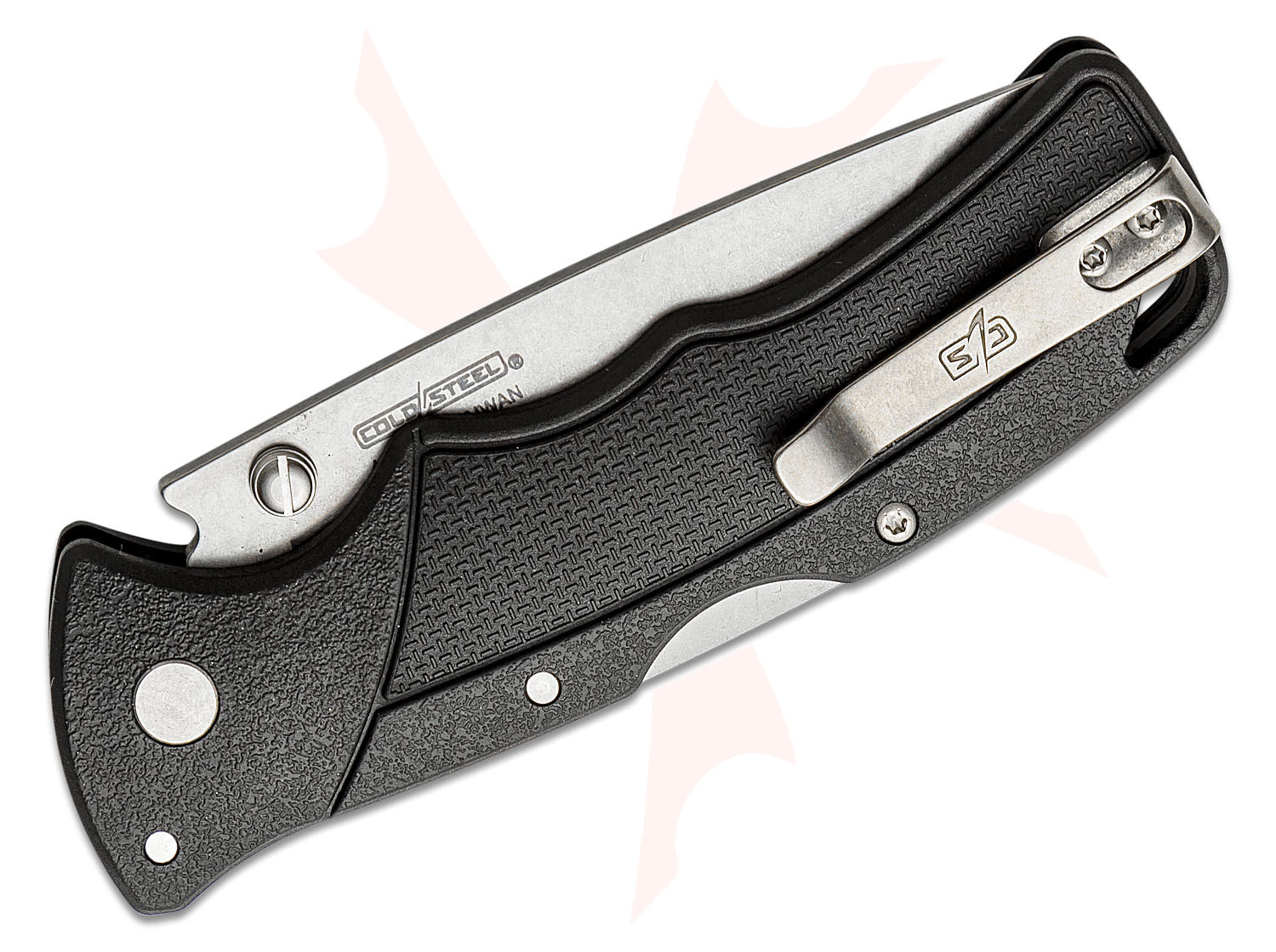 Cold Steel Verdict Folding Knife 3" 4116 Stonewashed Tanto Blade, Black ...