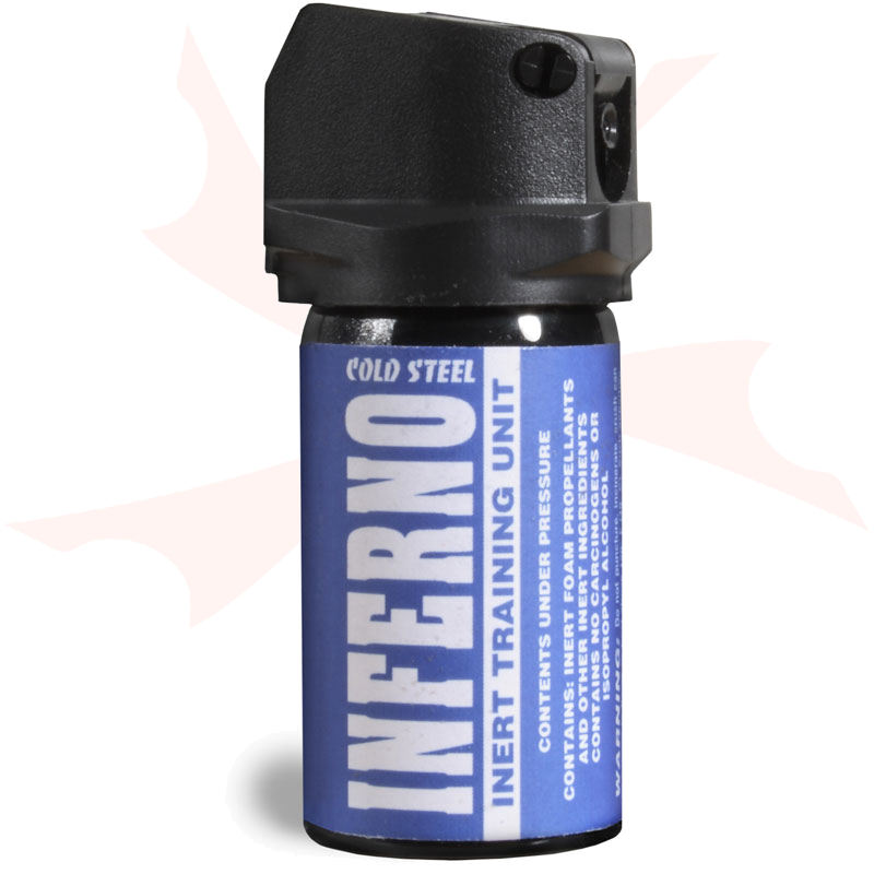 Cold Steel Inferno Pepper Spray 1.3 oz. (37 Grams) Inert Training Unit ...