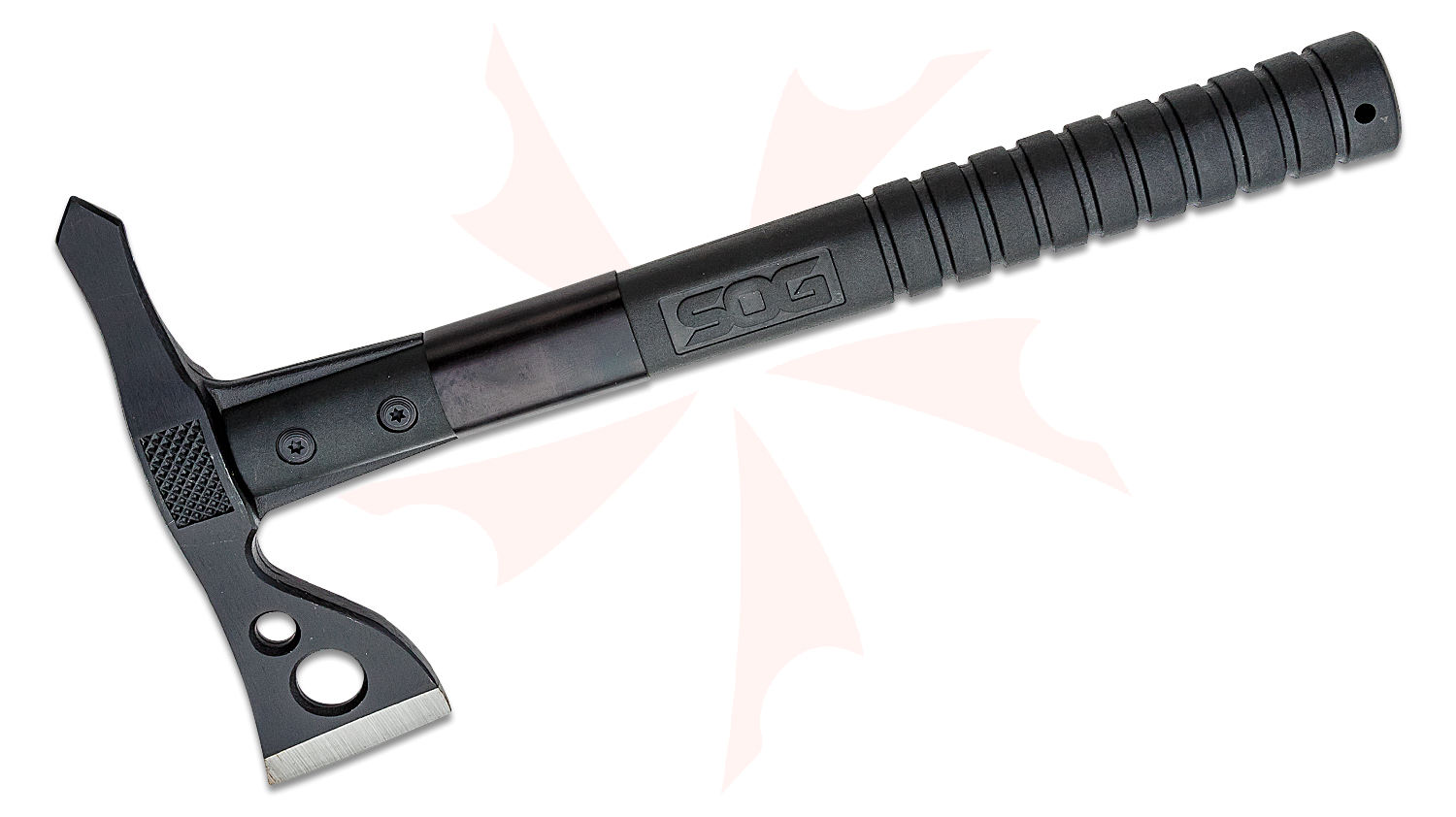 SOG FastHawk Tomahawk 12.5" Overall, Black, Nylon Sheath - KnifeCenter ...