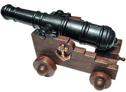 Miniature Naval Desk Cannon - KnifeCenter - AR22443 - Discontinued