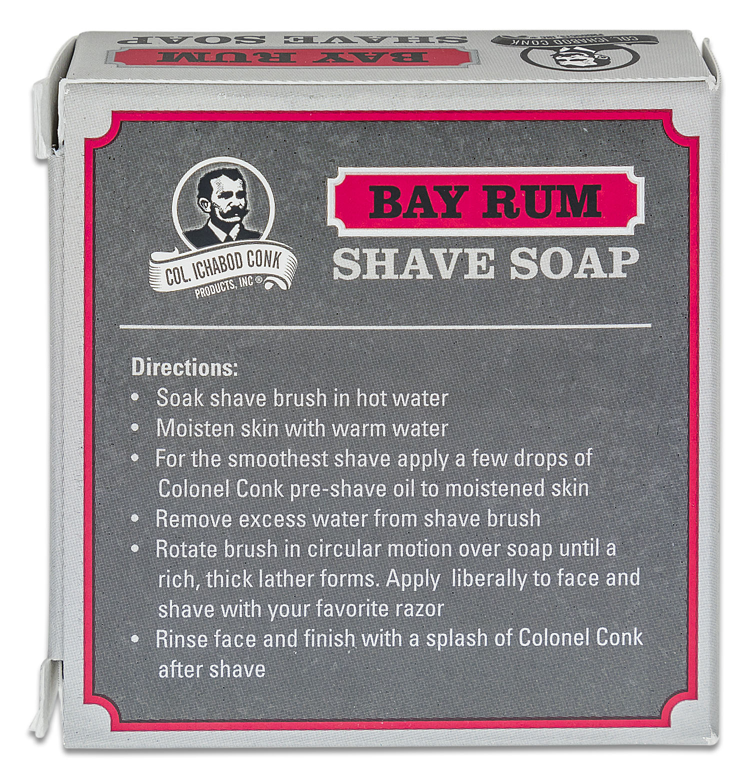 Colonel Conk #145 Super Size Bay Rum Shave Soap 3.15 oz. - KnifeCenter