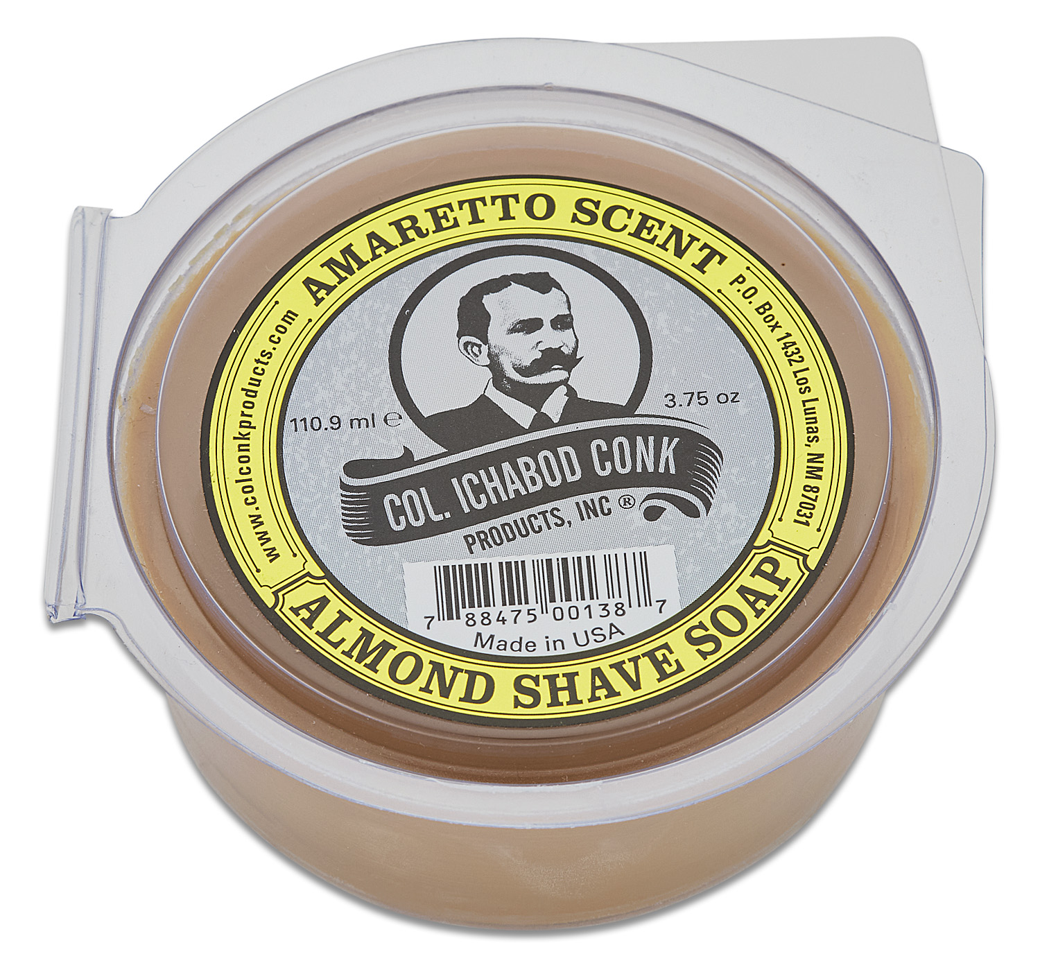 Colonel Conk #158 Super Size Almond Shave Soap 3.75 oz. (Old Packaging ...