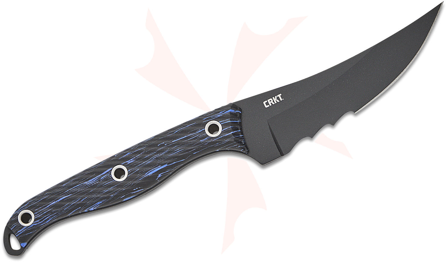 Columbia River CRKT 2709B Clever Girl Fixed 4.6" SK5 Black Blade, Black ...