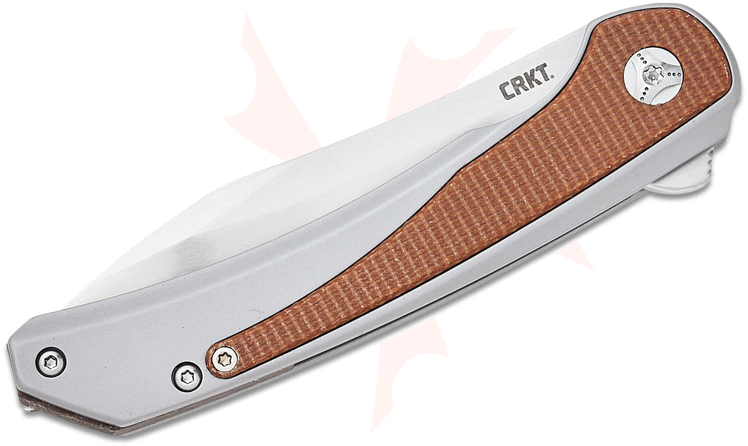 Columbia River CRKT 6070 Pedro Buzetti Padawan Frame Lock Flipper Knife 3.01" 14C28N Brushed ...