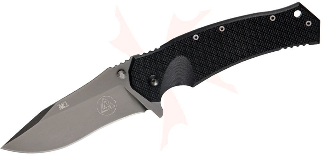Combative Edge M1 Tactical Folder 3.75" N690Co Black Plain Blade ...