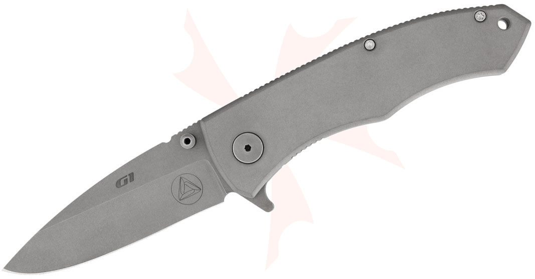 Combative Edge G1 Flipper 4" S35VN Bead Blasted Plain Blade and ...