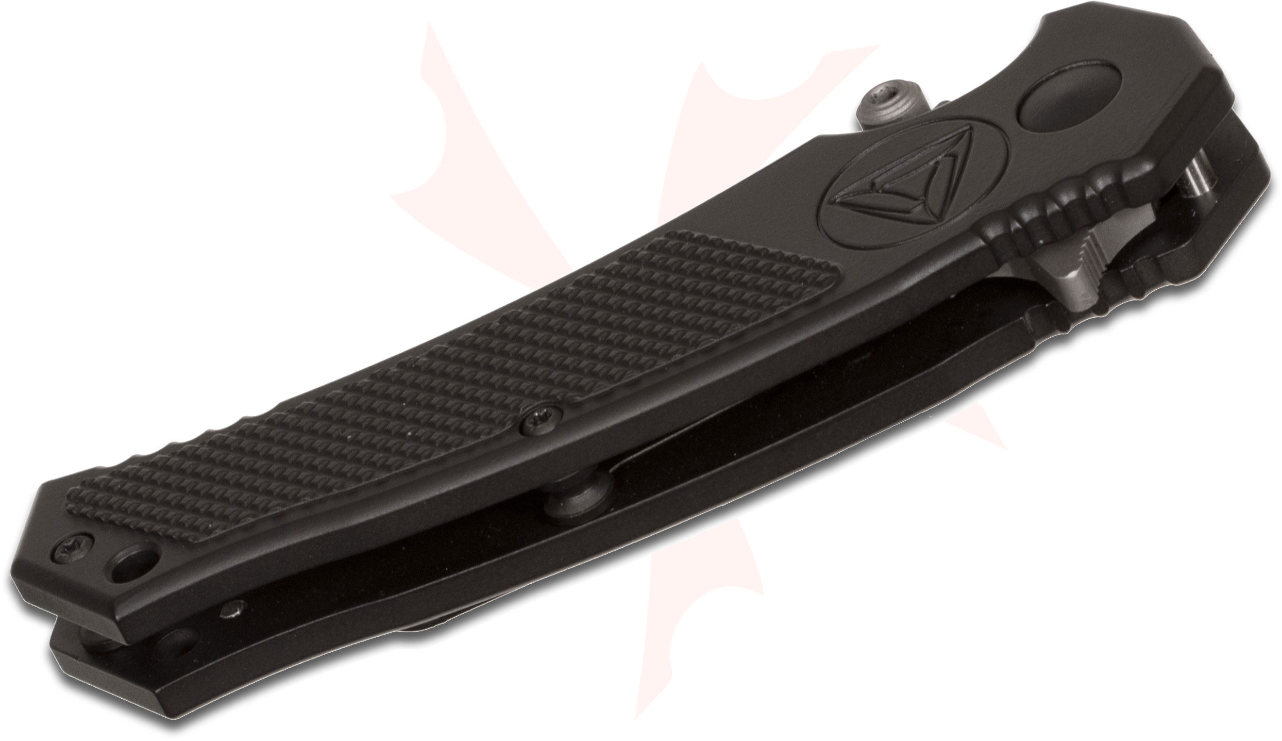 Combative Edge M1/X Manual Flipper 3.2" S90V Bead Blasted Clip Point ...